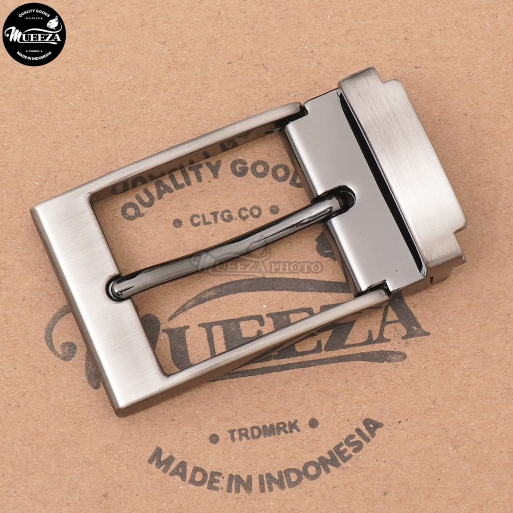 Jual Buckel Ikat Pinggang Mueeza Belt, Kepala Gesper Metal Model Jepit ...