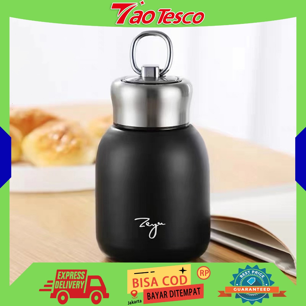 Jual （ORI,COD)300ml Mini Double Stainless Steel Termos Saku Termos Saku ...