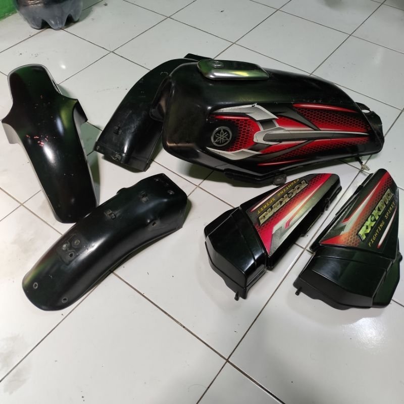 Jual BODY BODI SET FULL TENG TENGKI RX KING PEREDAM 2007 MERAH ORIGINAL ...