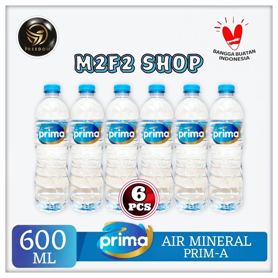 Jual Air Mineral Prima Botol Tanggung Plastik Pet - 600 ml (Kemasan 6 ...