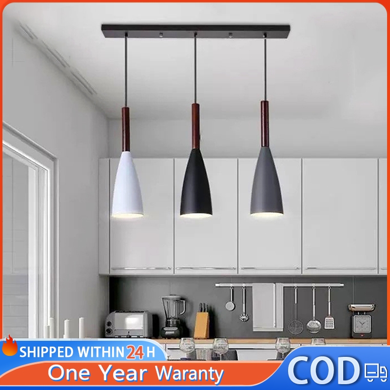 Jual Lampu Gantung Minimalis Lampu Gantung Dapur Lampu bar 3 in 1 Lampu Hias Gantung Cafe Nordic ...