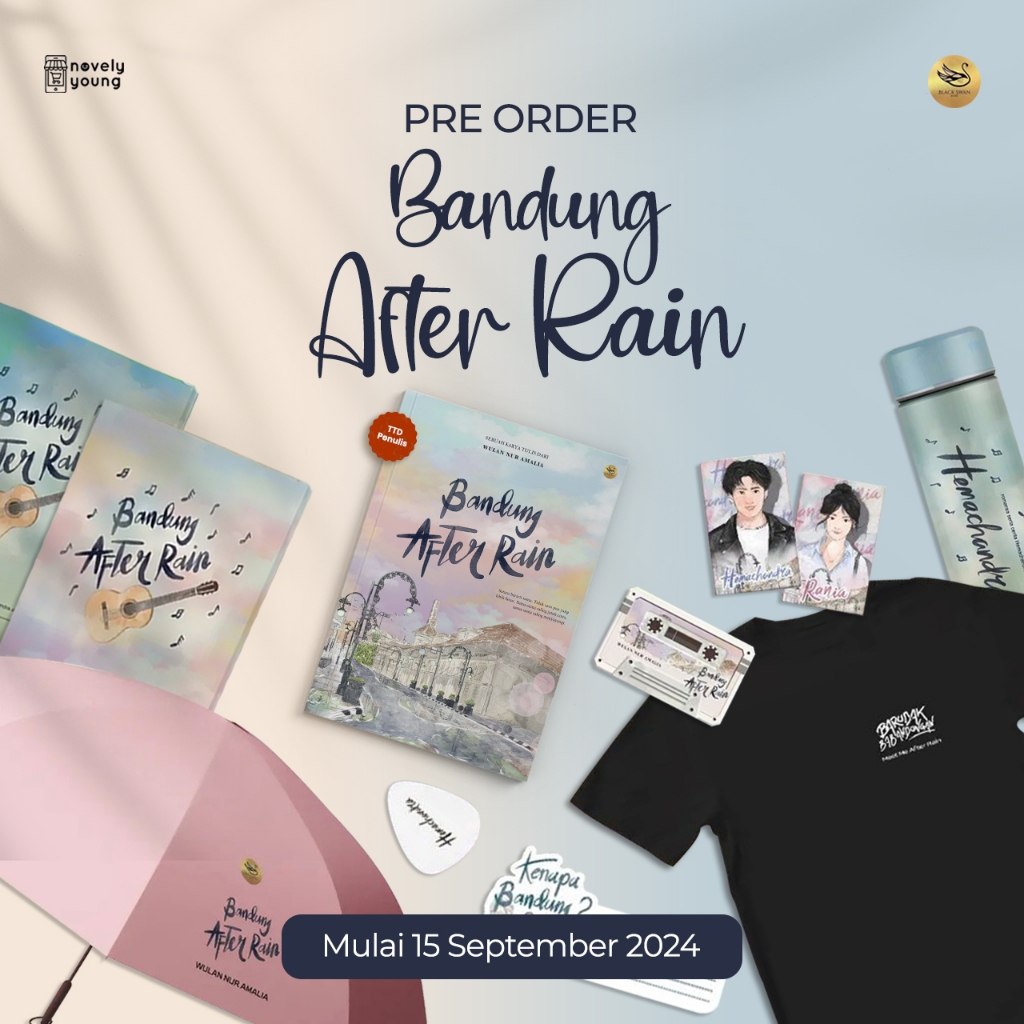 Jual Novel Bandung After Rain (BAR) - Wulan Nur Amalia - HEMA / HEMACHANDRA | Shopee Indonesia