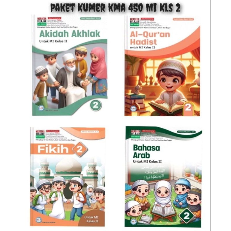Jual BUKU PAKET SISWA KMA 450 KELAS 2 KUMER REVISI 2024 | Shopee Indonesia