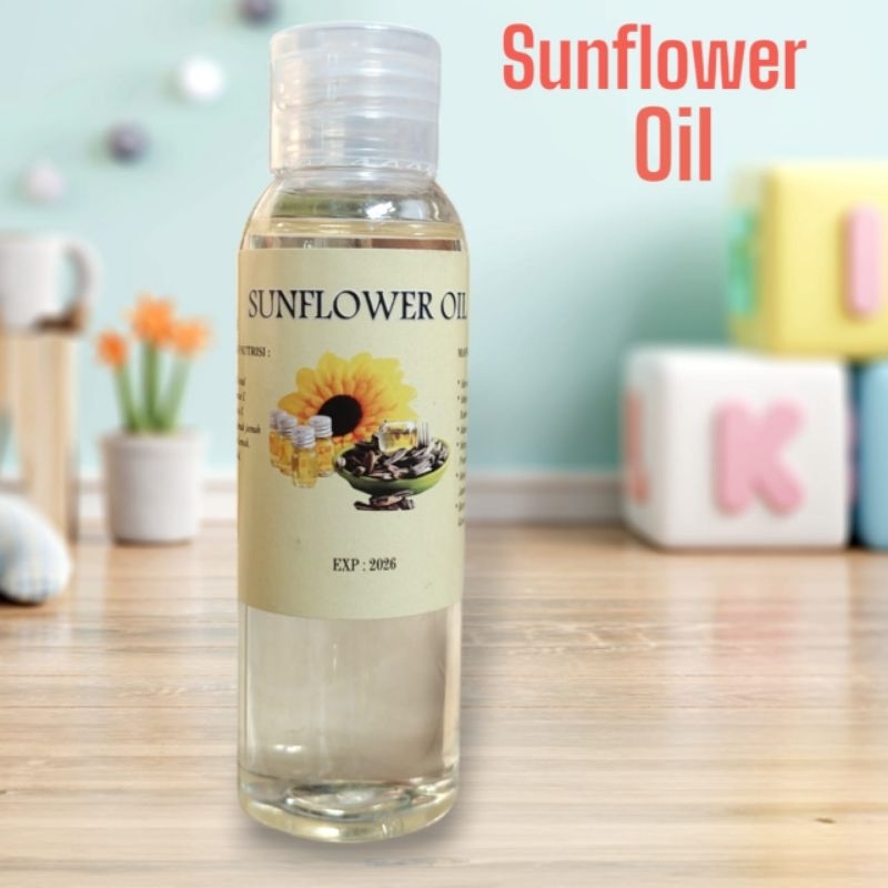 Jual Sunflower oil/minyak bunga matahari cold press 100ml | Shopee ...