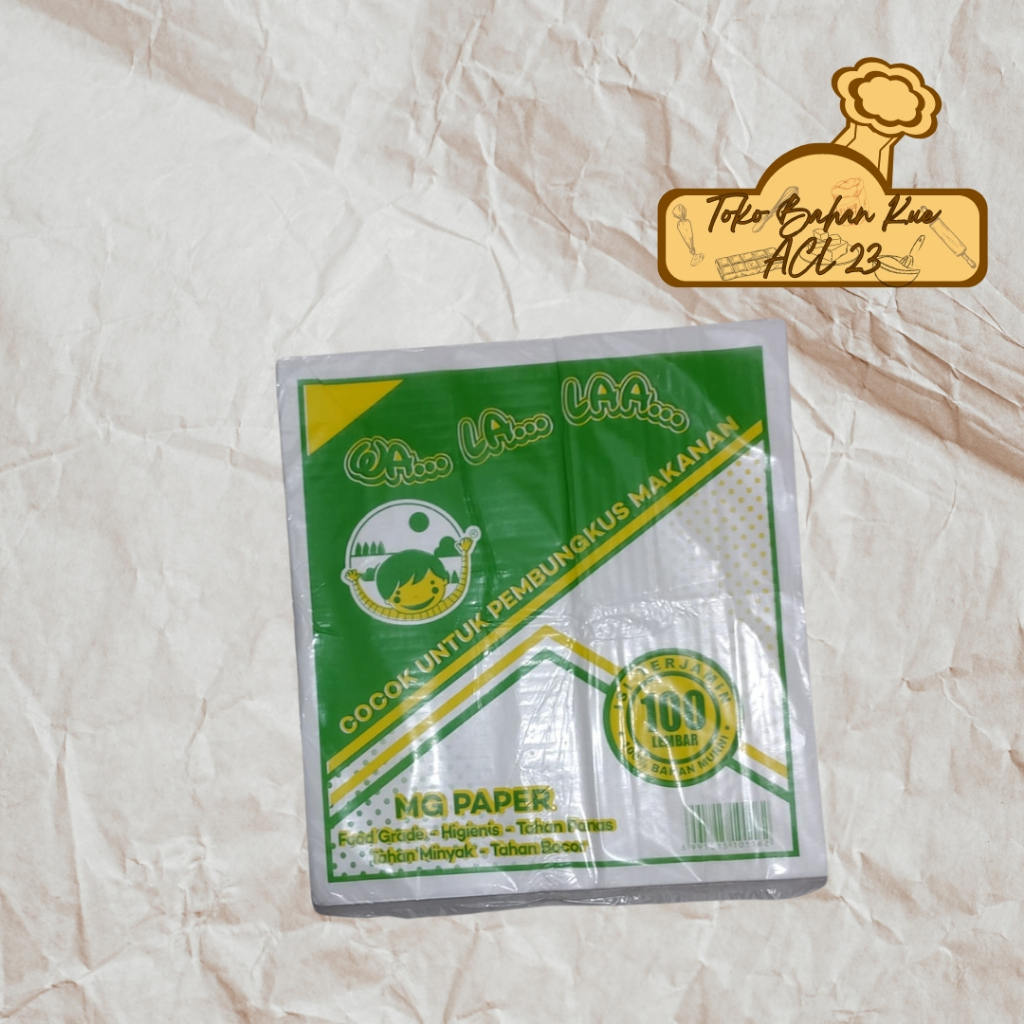 Jual Kertas KFC/Kertas MG Paper/Kertas Pembungkus Makanan/Kertas ...