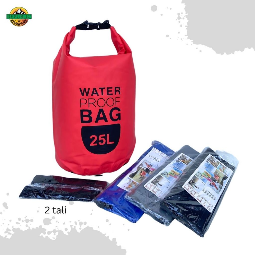 Jual Dry Bag 25 Liter | Dry Bag 25L Ocean Pack | Tas Anti Air 25L | Tas Pancing Waterproof 25L ...