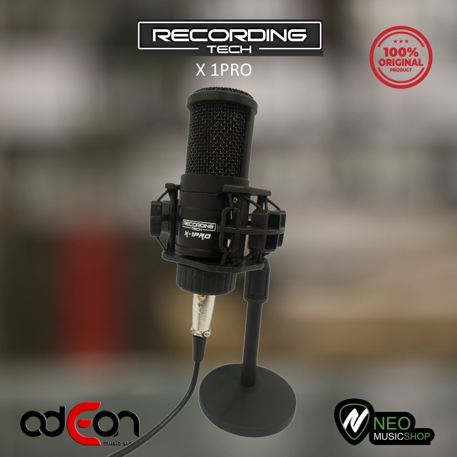 Jual Recording Tech X1 PRO X 1PRO - High Quality Condenser Microphone ...