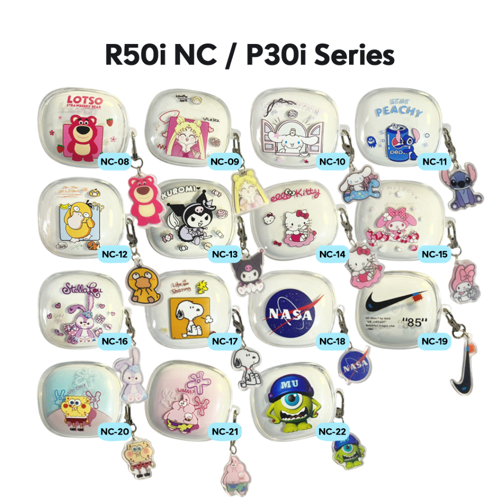 Jual Case Soundcore R50i NC Bening Karakter Premium Quality Soft ...