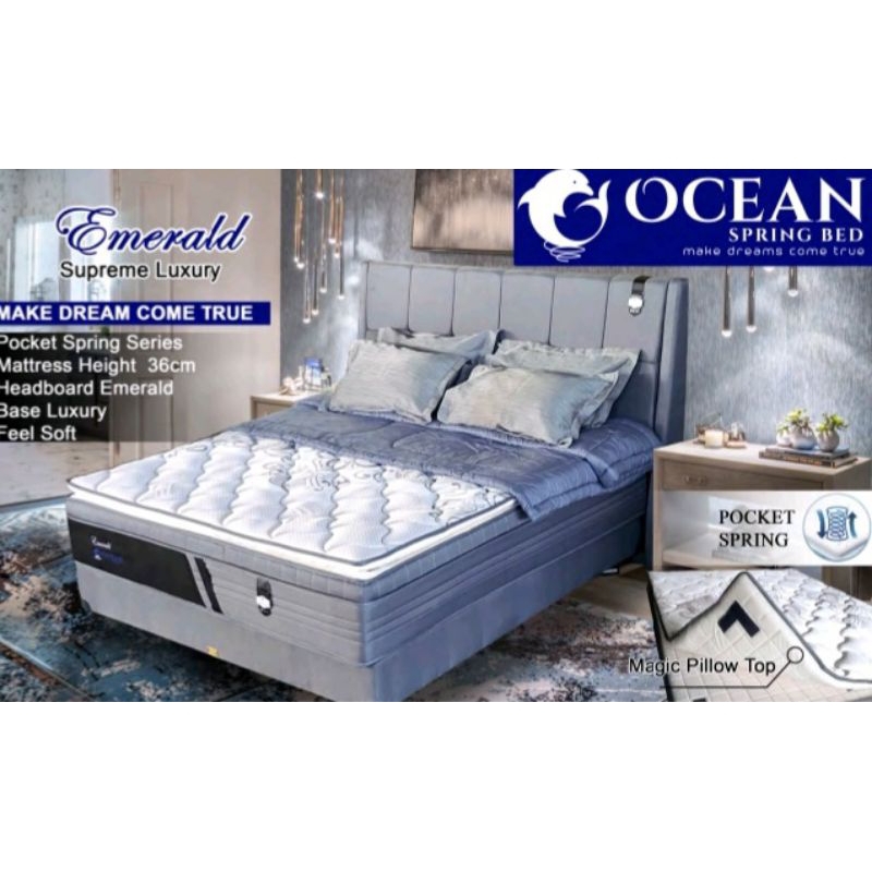 Jual Springbed Ocean Emerald | Shopee Indonesia