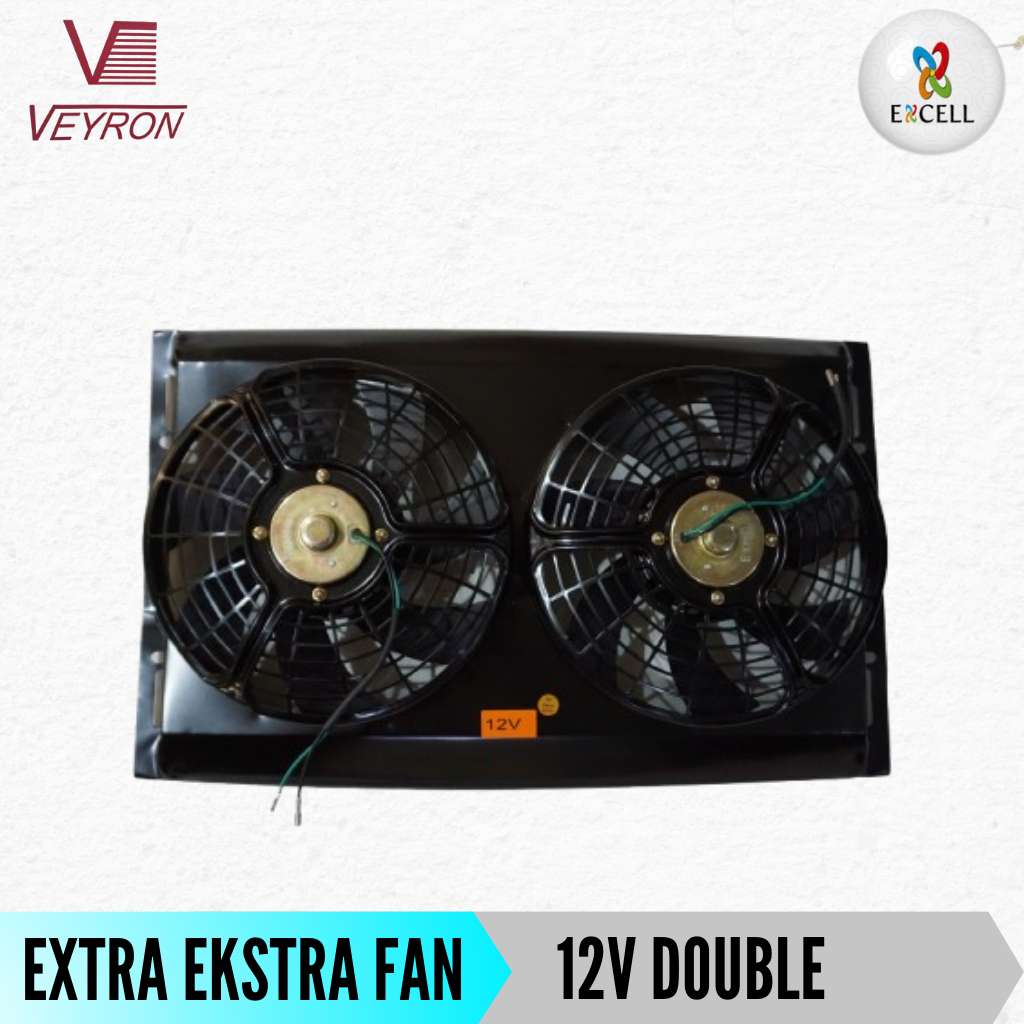Jual Extra Ekstra Fan Kipas Condensor Kondensor 14x23 Double Universal ...