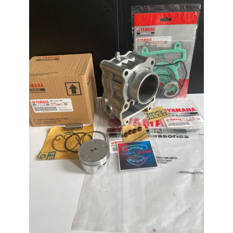 Jual blok seher jupiter mx old komplit +piston kit + topset sil klep mx new 135cc,5YP) | Shopee ...
