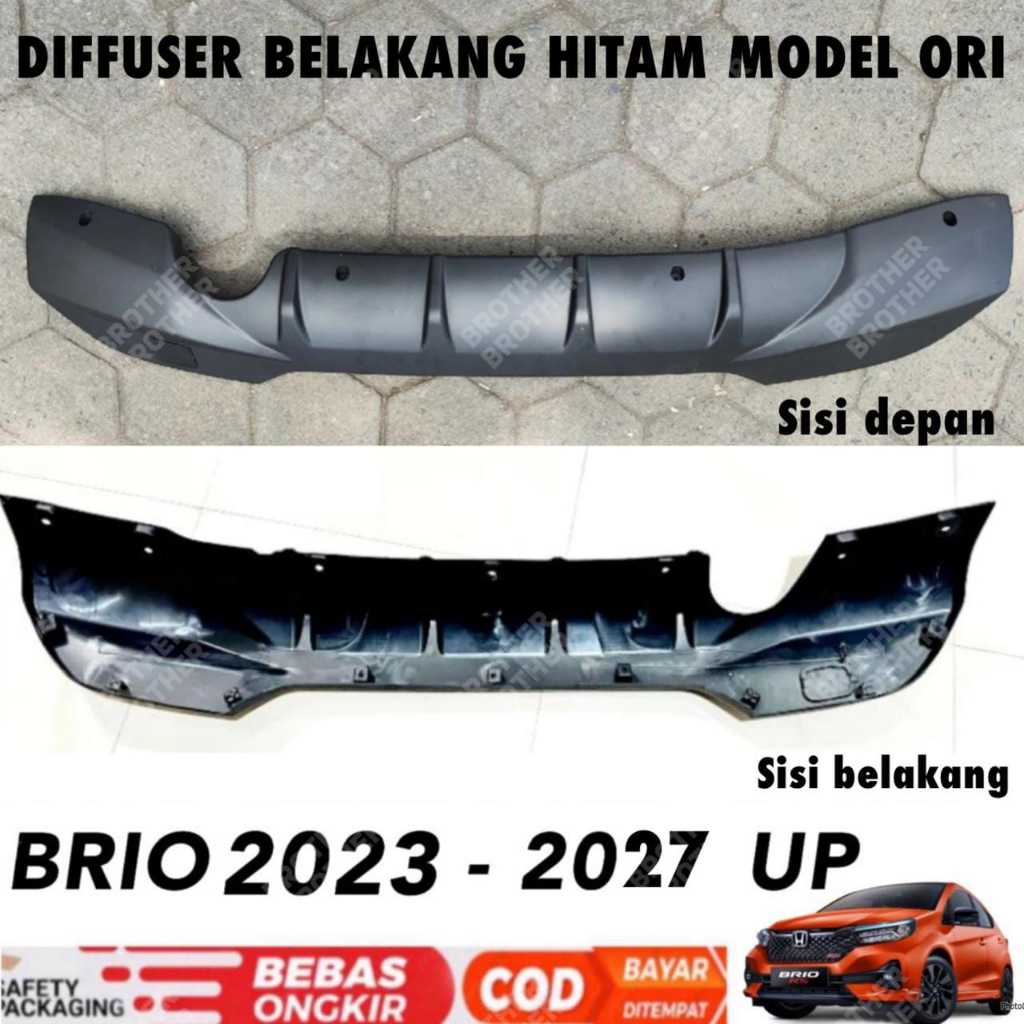 Jual Diffuser Belakang Brio 2018 2020 2023 2024 2025 2026 2027 Model ...
