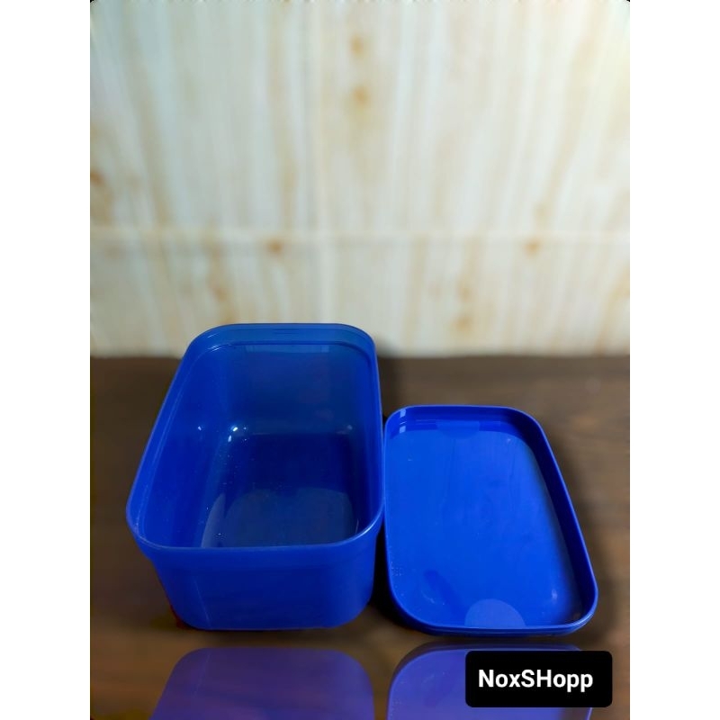 Jual TUPPERWARE BLUE SQUARE KEEPER | Shopee Indonesia