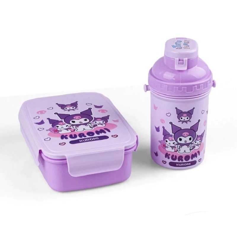 Jual JS Set Kotak Makan Anak Sekat 2 Karakter Sanrio/Lunch Box Anak/Kotak Bekal | Shopee Indonesia
