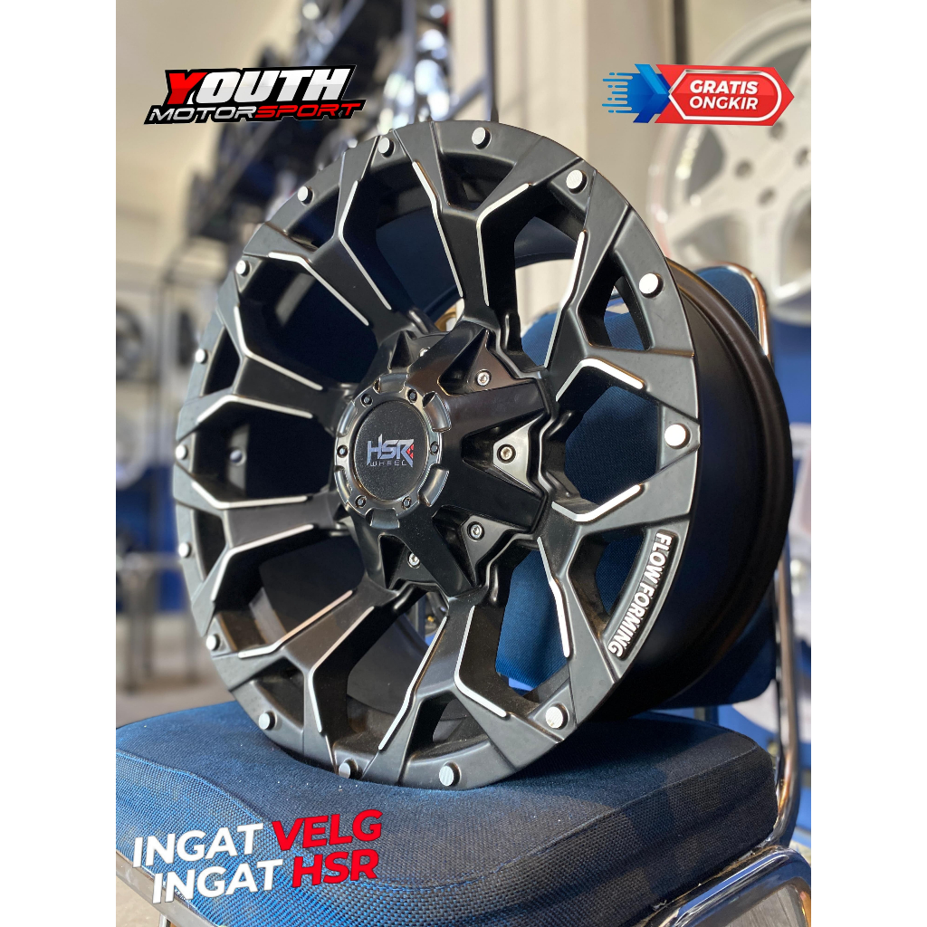 Jual velg r16 hsr goku pcd5x114,3 untuk rush,terios,xpander,inova ...