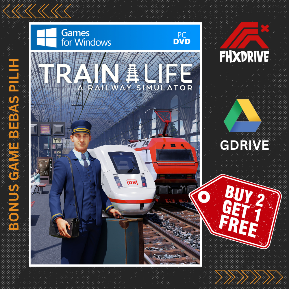 Jual TRAIN LIFE A RAILWAY SIMULATOR | GAME PC | BELI 2 GRATIS 1 ...