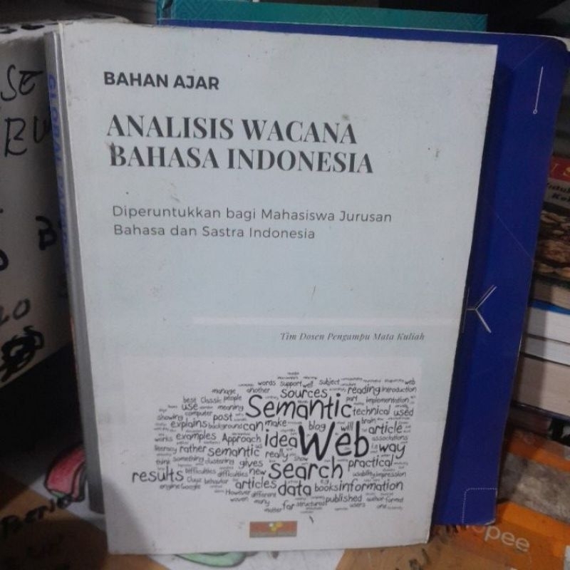 Jual BUKU BAHAN AJAR ANALISIS WACANA BAHASA INDONESIA ( DI PERUNTUKKAN ...