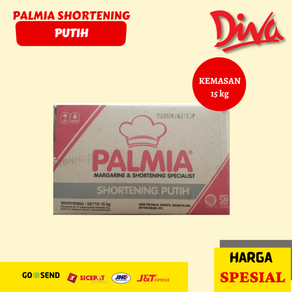 Jual Palmia Shortening Putih 15kg | Palmia Mentega Putih | Shopee Indonesia