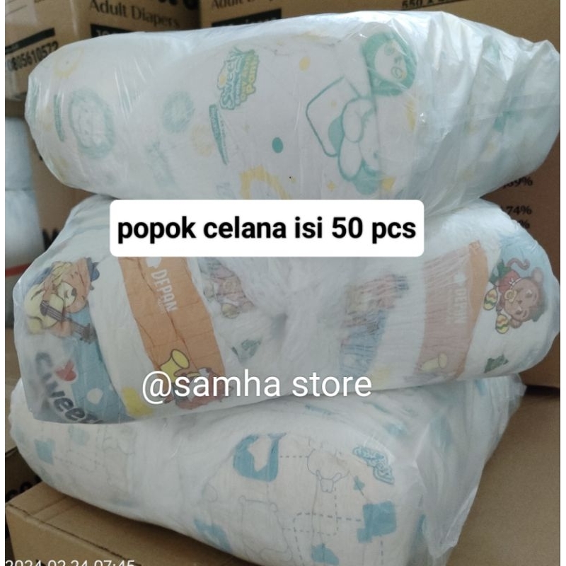 Jual Popok anak celana isi 50 pcs size S/ M /L/ XL/ XXL_popok anak ...