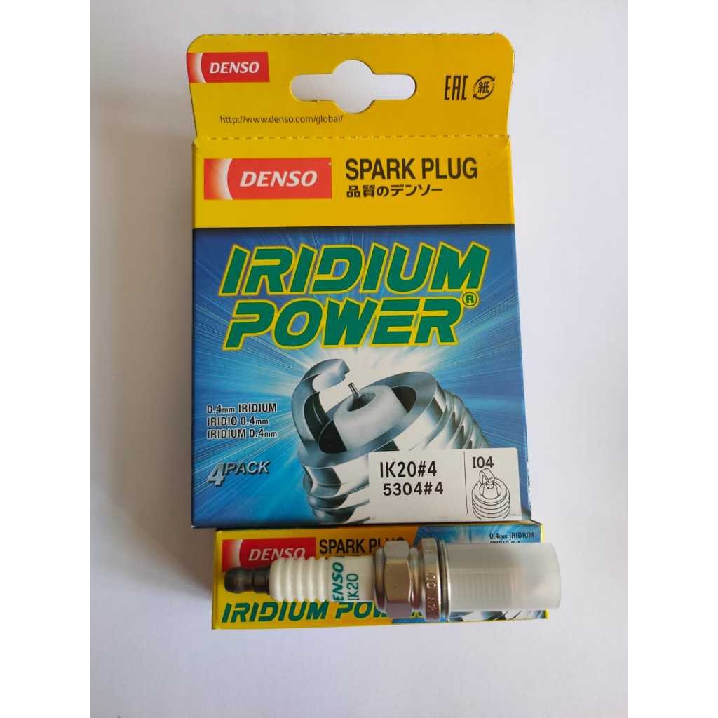 Jual Busi Iridium Denso- Feroza,Taruna,Zebra ik20-5304 | Shopee Indonesia