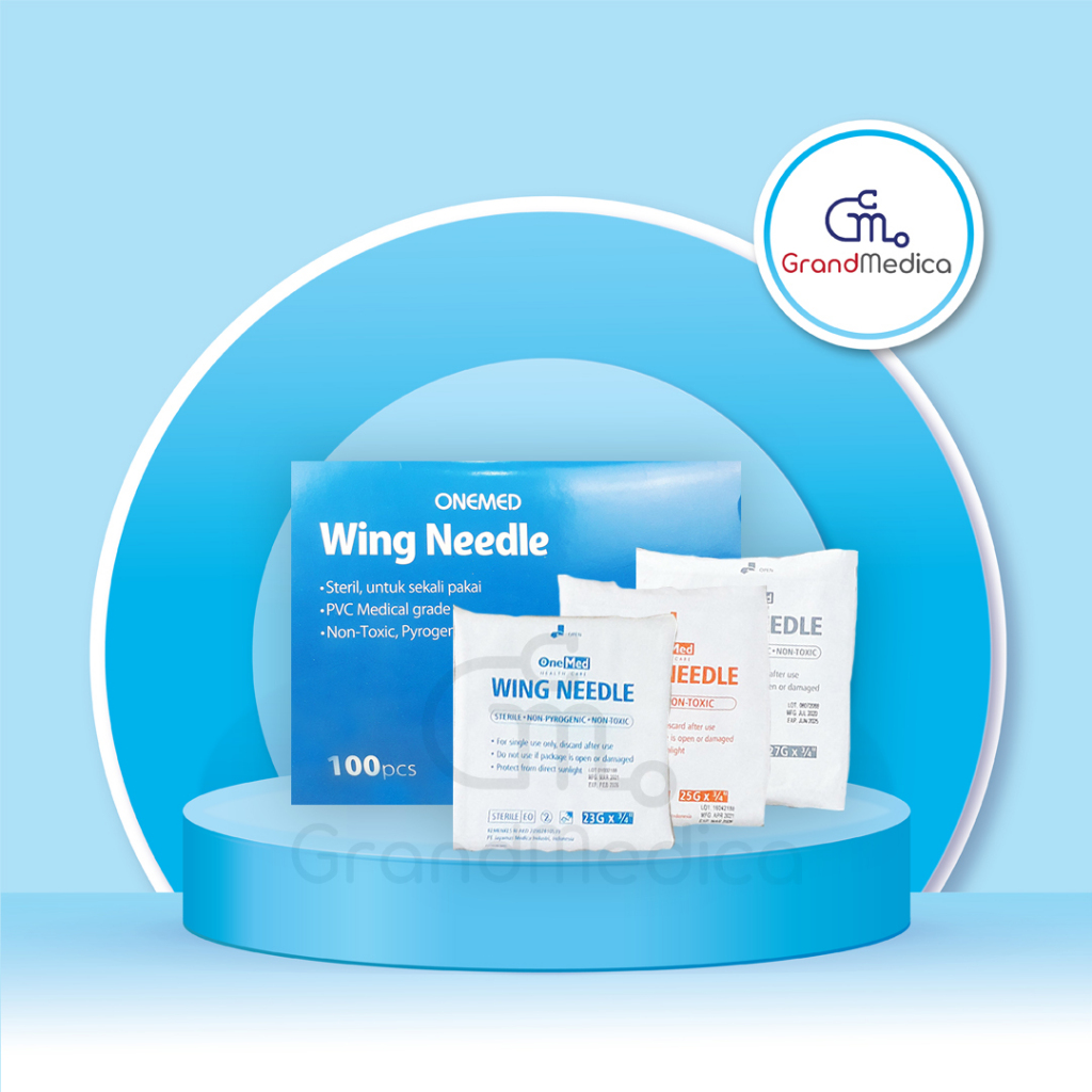 Jual Wing Needle Onemed / Needle Wing / Jarum Infus Onemed - Per Pcs ...