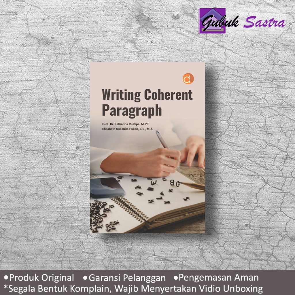 Jual Buku Writing Coherent Paragraph - Katharina Rustipa | Shopee Indonesia