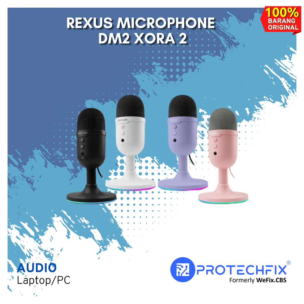 Jual Rexus Rgb Microphone XORA II | Shopee Indonesia