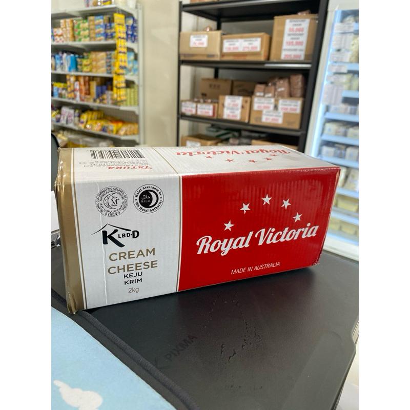 Jual royal victoria cream cheese 2kg - INSTANT ONLY | Shopee Indonesia