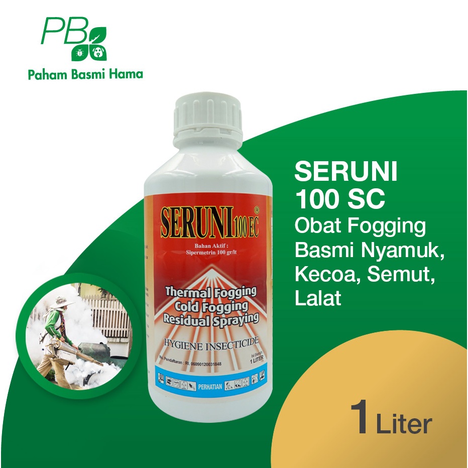Jual Seruni 100 EC - Obat Fogging Nyamuk - Pembasmi Nyamuk - 1 Liter ...