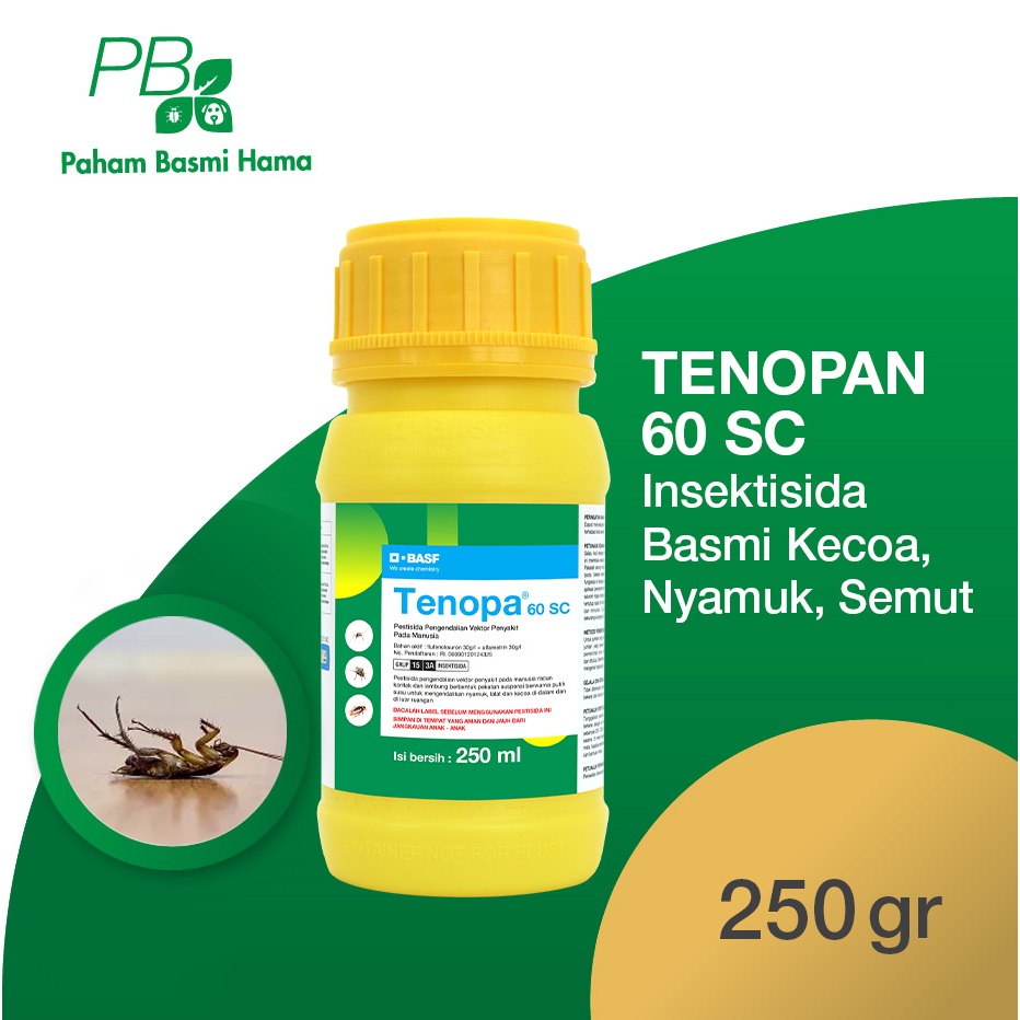 Jual Tenopa 60SC- Insektisida Basmi Kecoa - Nyamuk - Semut - Spray ...