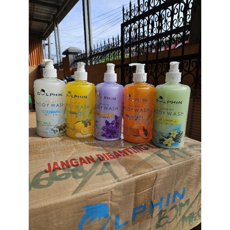 Jual Dolphin Body Wash / Dolphin Sabun Mandi Cair 500ml | Shopee Indonesia