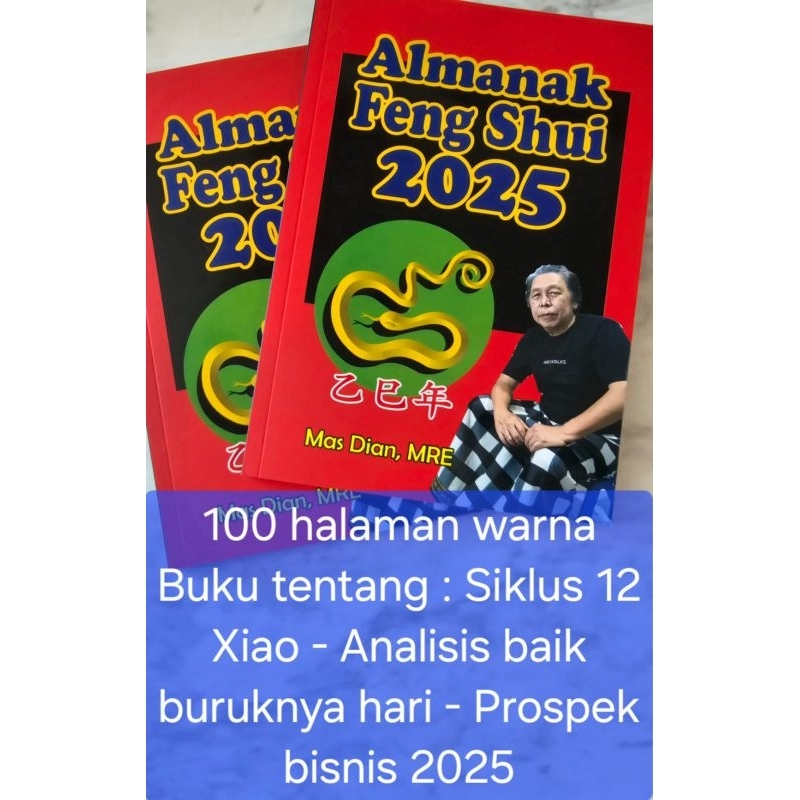 Jual Almanak Feng shui 2025Pengarang Mas Dian,MRE | Shopee Indonesia