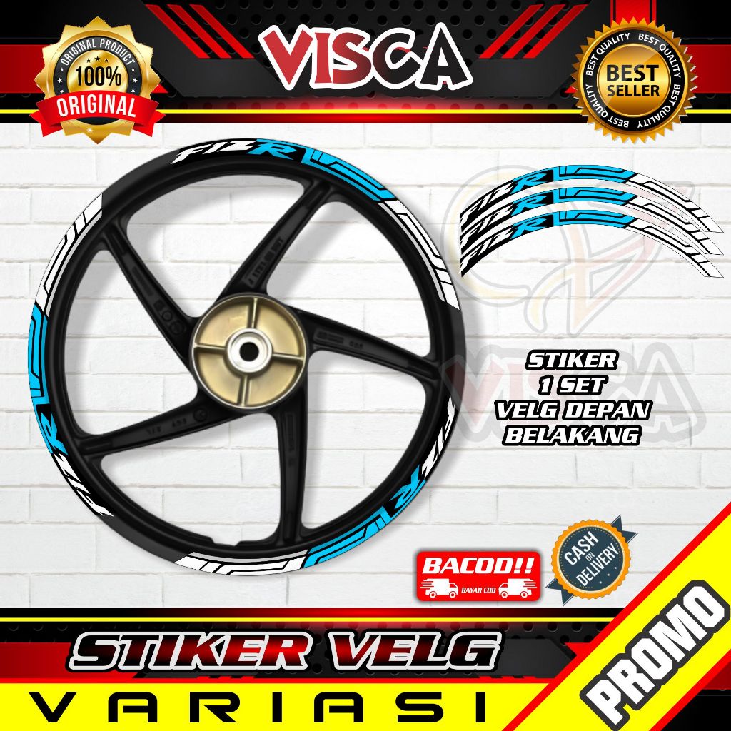 Jual Stiker Velg List Velg Motor Stiker Velg FIZR Ring 17 AO1 | Shopee ...