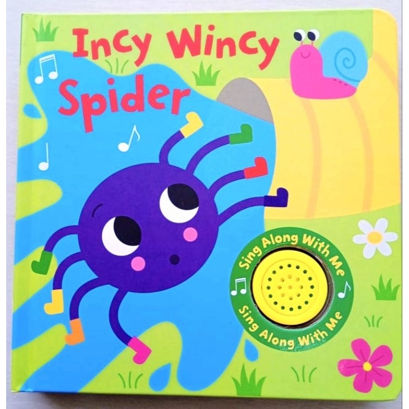 Jual Bookoli - Incy Wincy Spider (Sing along with me Sound Book) Melody ...
