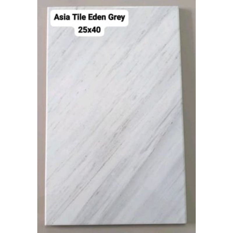 Jual Keramik Asia Tile motif Eden grey 25*40 | Shopee Indonesia