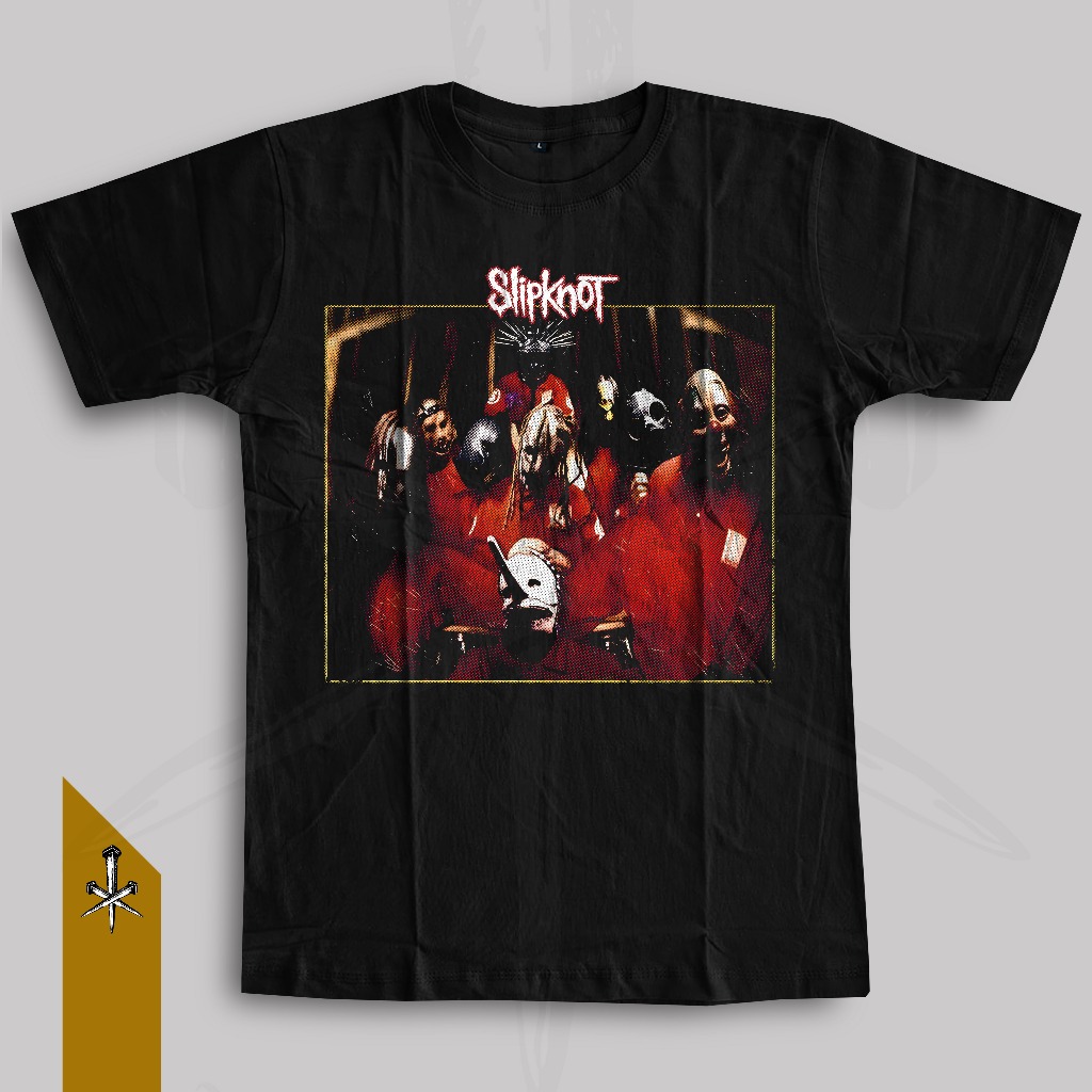 Jual Baju Kaos Musik Metal Band SLIPKNOT 007 Regular Fit Tshirt 100% ...