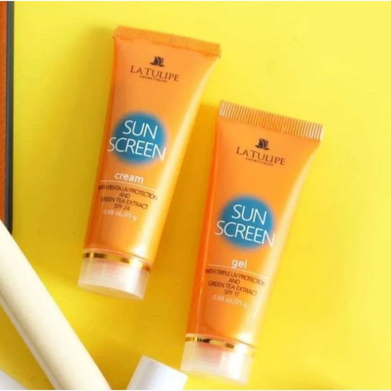 Jual La tulipe suncreen cream& Gel | Shopee Indonesia