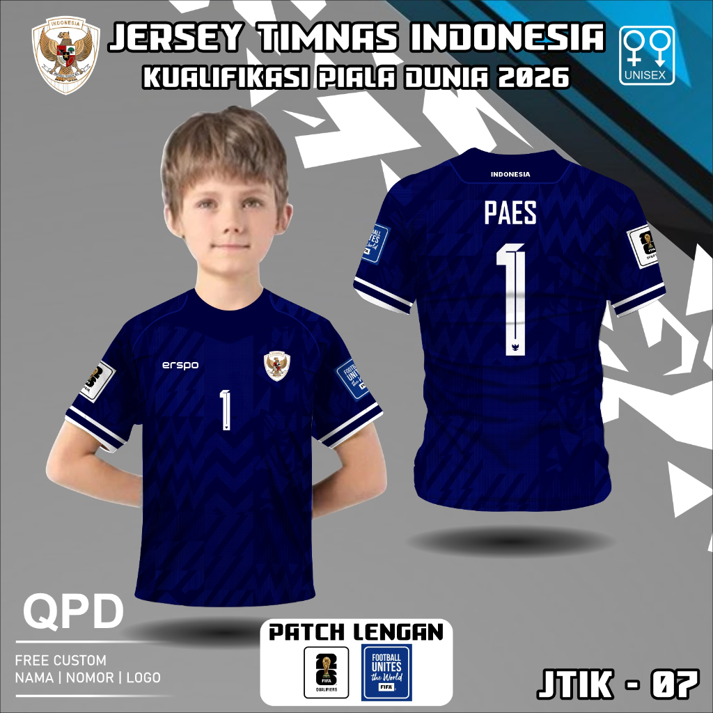 Jual Jersey anak kaos timnas indonesia terbaru baju bola kiper ...