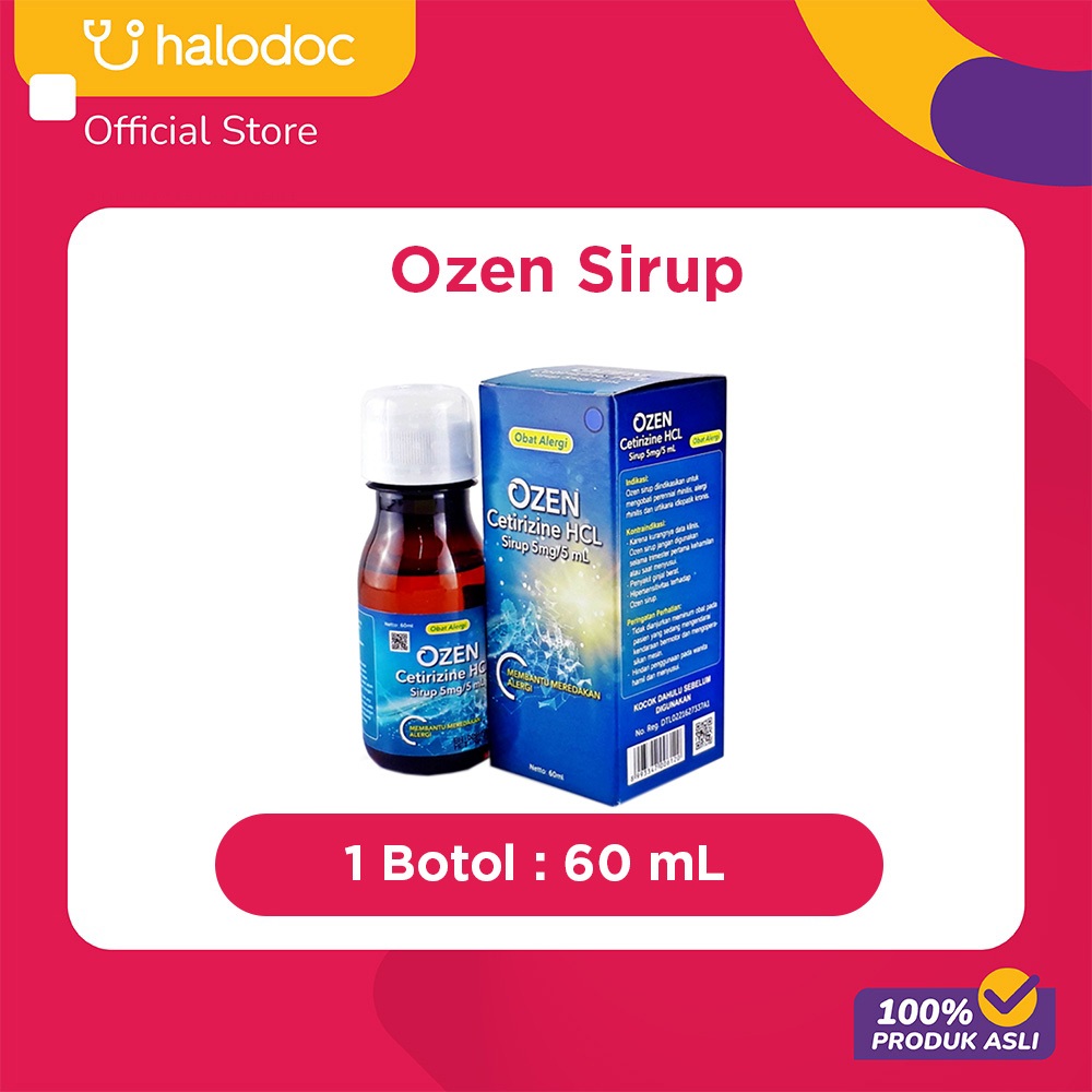 Jual Ozen Sirup 60 ml | Shopee Indonesia