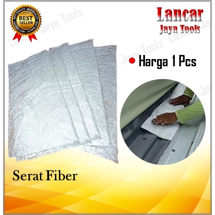 Jual Serat Fiber/ Polyester Aquaoroof/Anti Bocor/Fiberglass/Serat Fiber ...