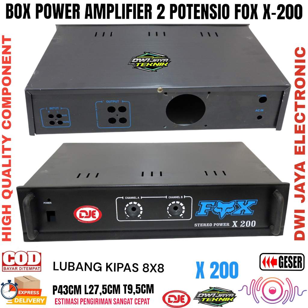 Jual Bok Power Amplifier 2 POT BOSTEC X 200 | Shopee Indonesia