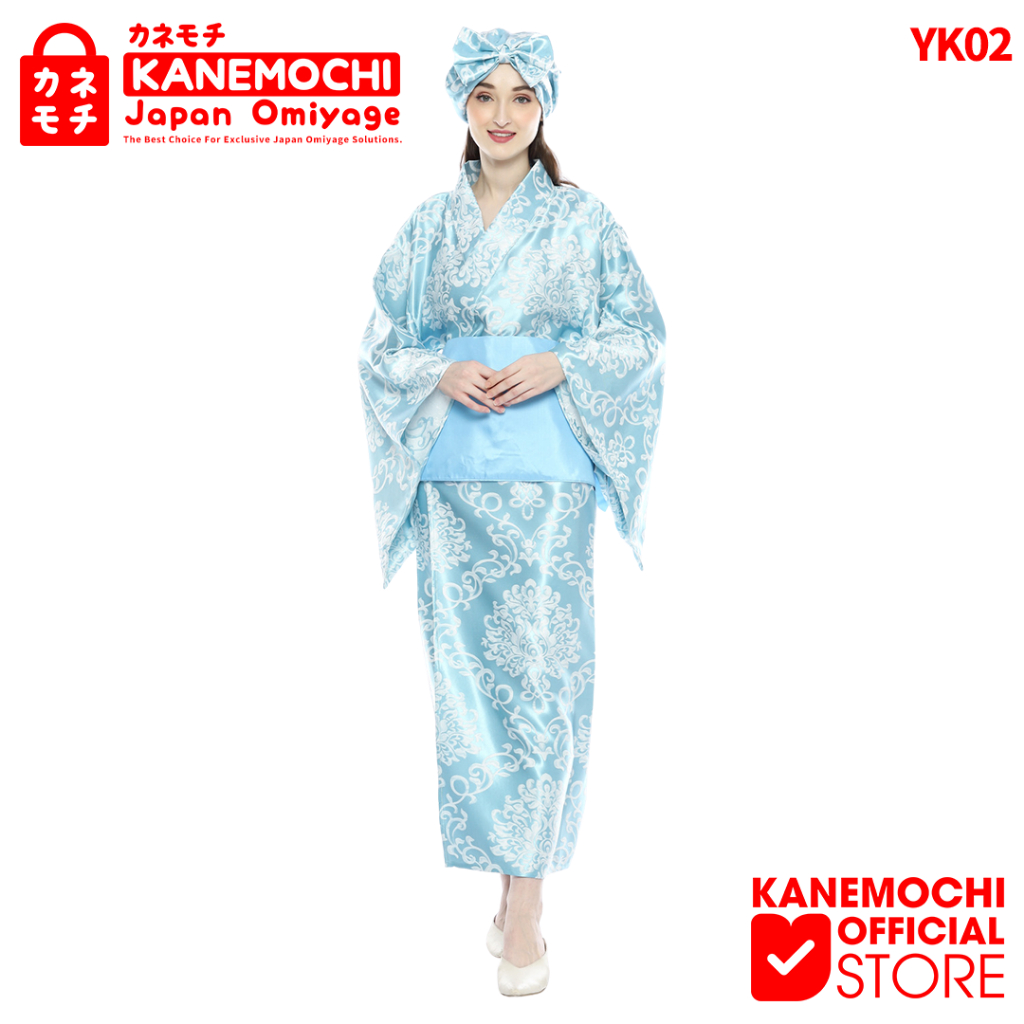 Jual KANEMOCHI YUKATA WANITA BLACKOUT - YUKATA BAJU TRADISIONAL JEPANG Kimono Katun | Shopee ...