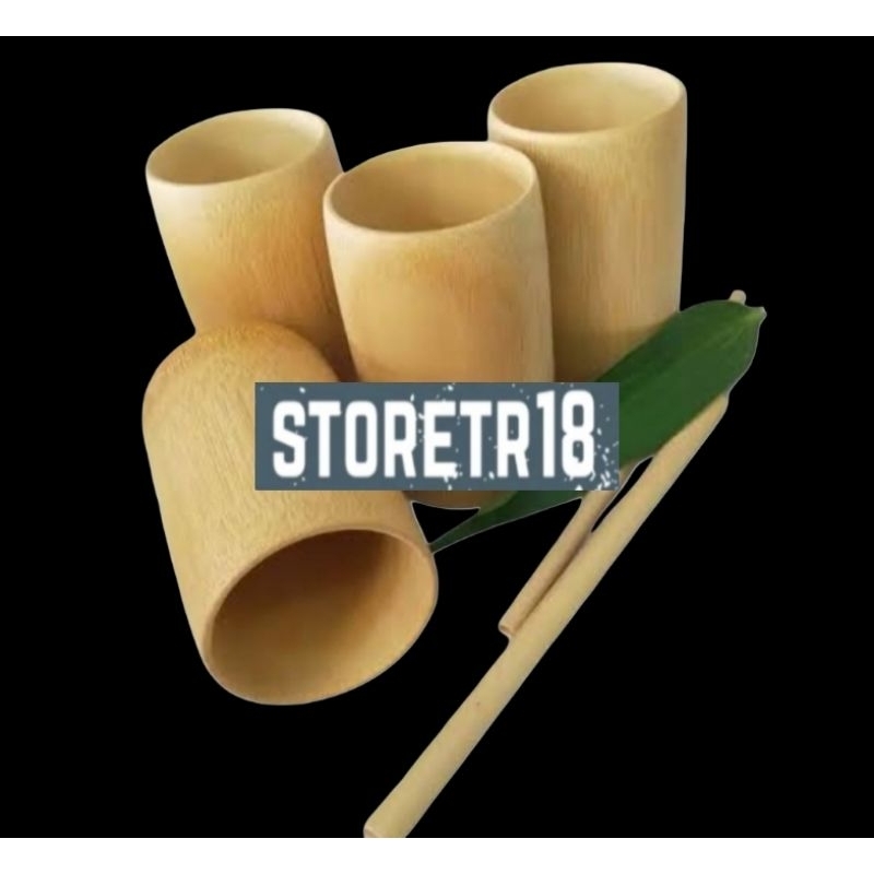 Jual Gelas Bambu Cangkir Bambu Mini Per 1 Pcs | Shopee Indonesia