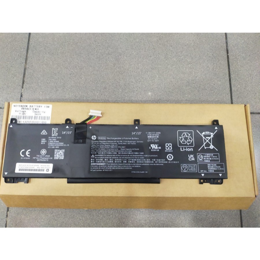 Jual Baterai laptop for Hp RH03XL RH 03XL for hp probook 430 440 450 ...