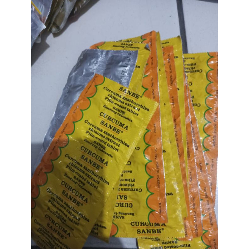 Jual Curcuma sanbe / strip | Shopee Indonesia