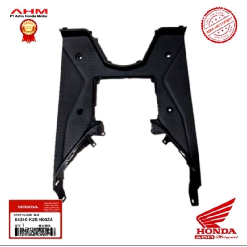 Jual 64310-K2S-N00ZA Step Floor Cover Lantai Pijakan Vario 160 2022-2023 Original AHM | Shopee ...