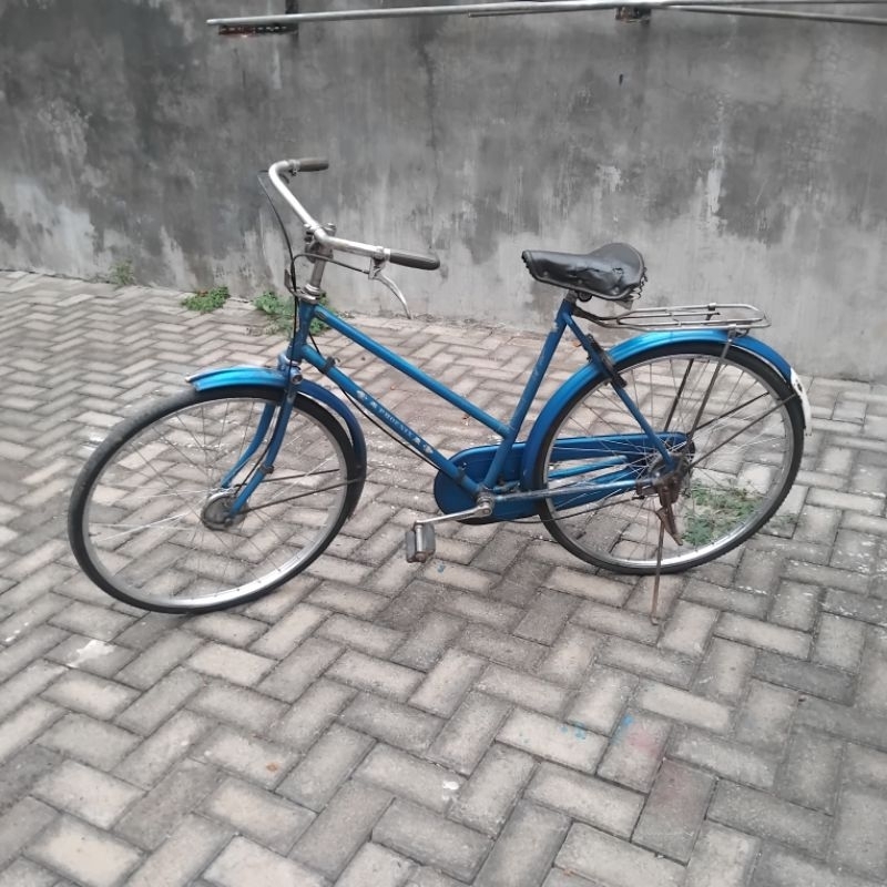 Jual OBRAL SEPEDA JENGKI PHOENIX BIRU BAGUS BERKUALITAS | Shopee Indonesia
