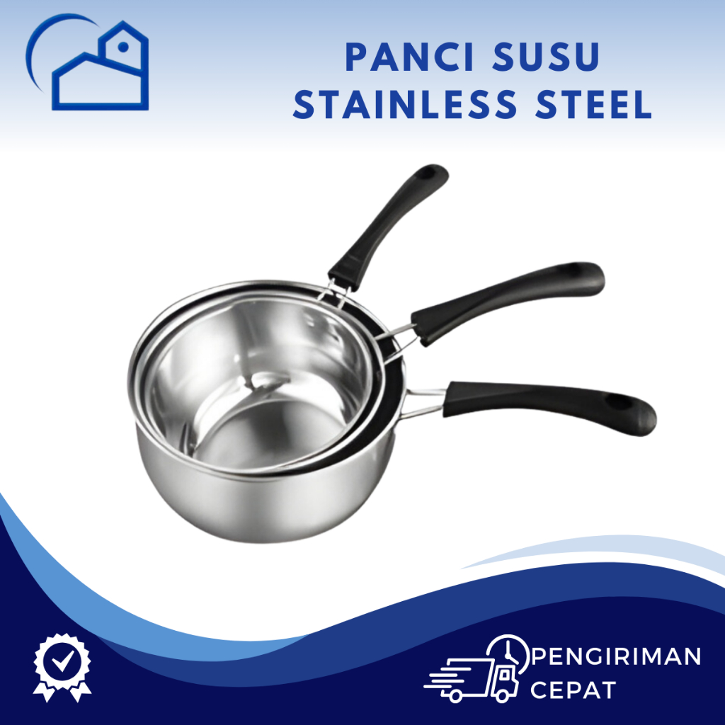 Jual Panci Susu Milk Pot 18cm / 20cm panci susu Stainless Steel Milk ...