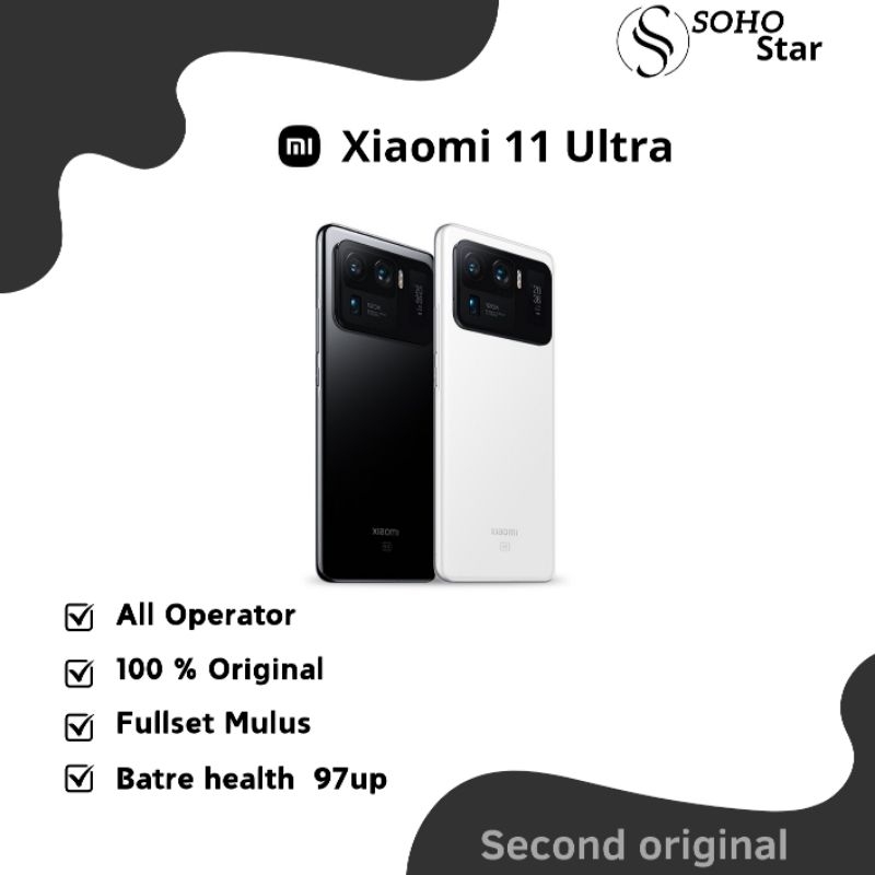 Jual Xiaomi Mi 11 Ultra 5G/Garansi Saliny Permanen/2 SIM/12+512GB/12 ...
