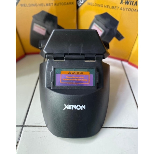 Jual Super Korting XENON Topeng Las Otomatis Full Face kacamata las ...
